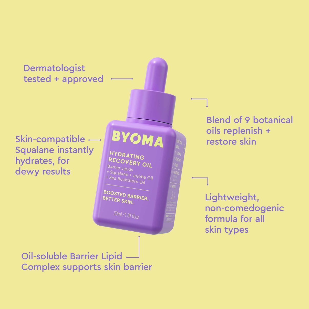 BYOMA Hydrating Recovery Oil | BYOMA