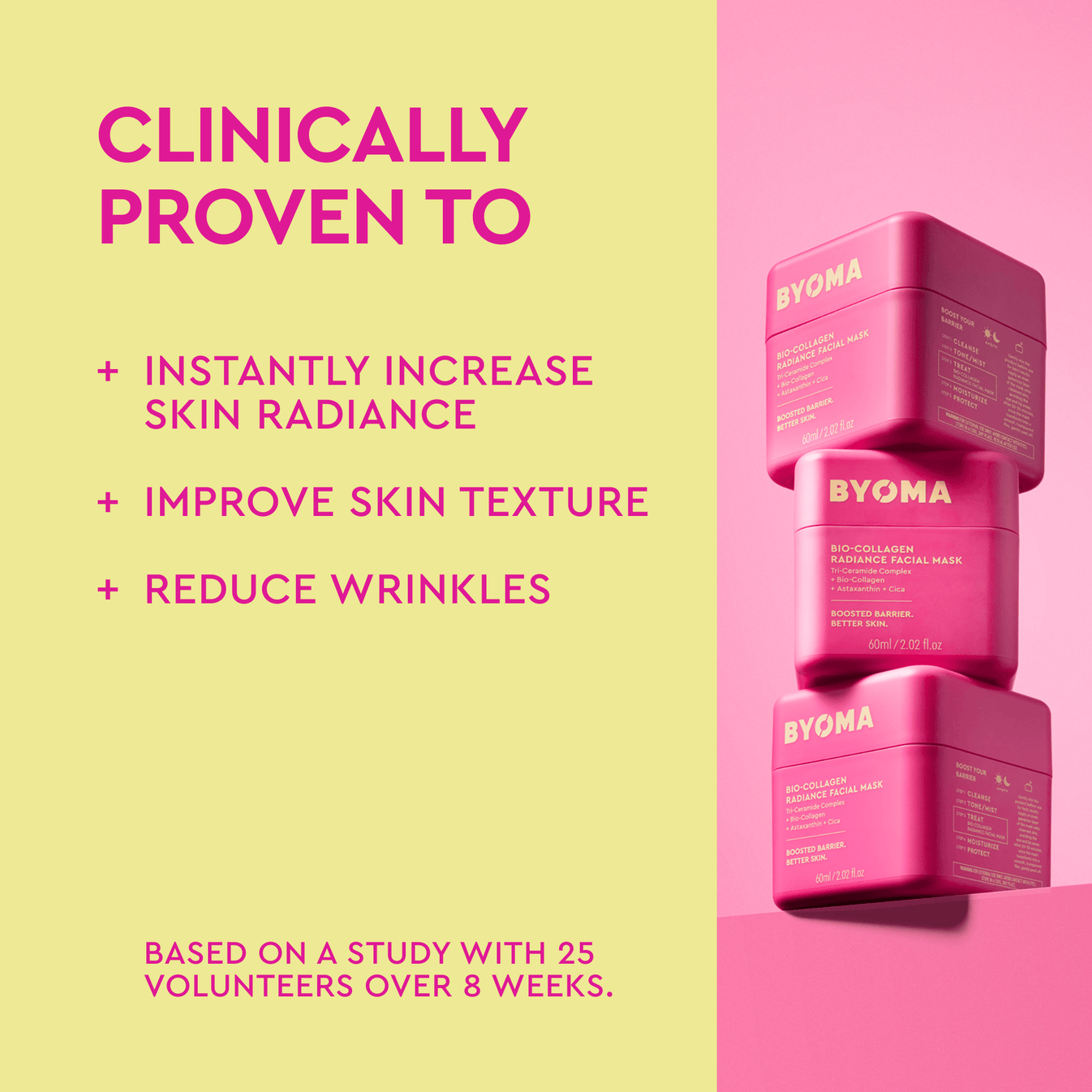 BYOMA Bio-Collagen Facial Radiance Mask